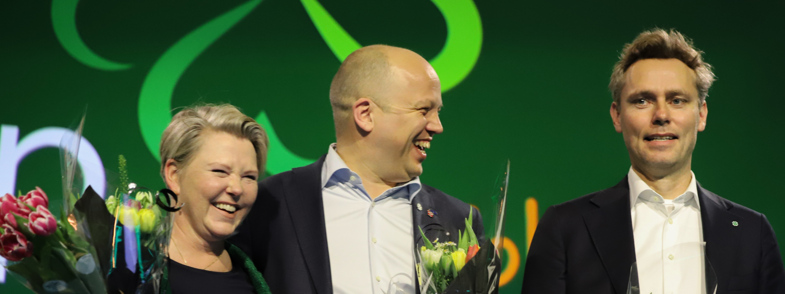 Senterpartiets ledelse er gjenvalgt - Senterpartiet